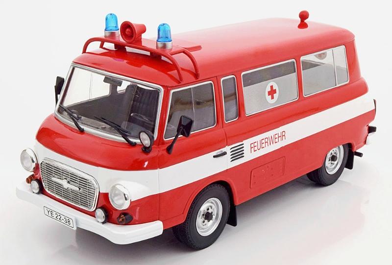 Barkas B1000 Bus =Fire Brigade Ambulance= 1965 1:18 Баркас автобус ...
