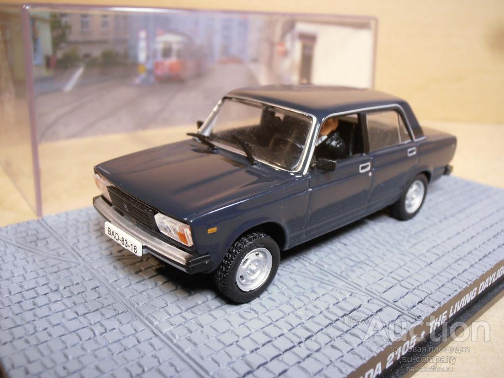 ВАЗ-2105 LADA=The Living Daylights=Искры из глаз=1987 1:43 James Bond ...