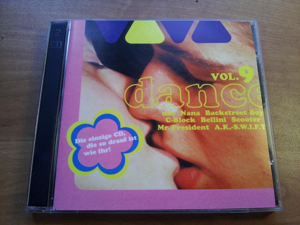 2 CD Various - DJ VIVA DANCE Vol.9 DJ Visage, Mr.Resident, Ultra Nate, DJ Bobo, En Vouge ...