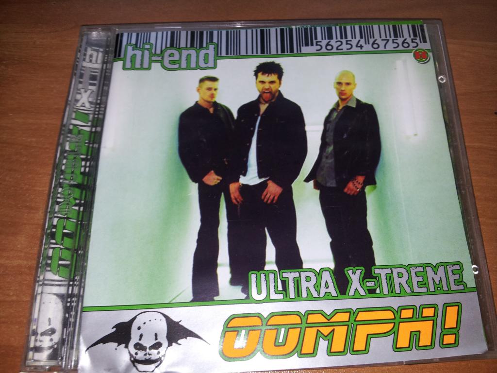 OOMPH! 2 CD Ultra X-Treme Hi-End Halahup - Лучшее (Electronic, Rock, Industrial, Heavy Metal ...