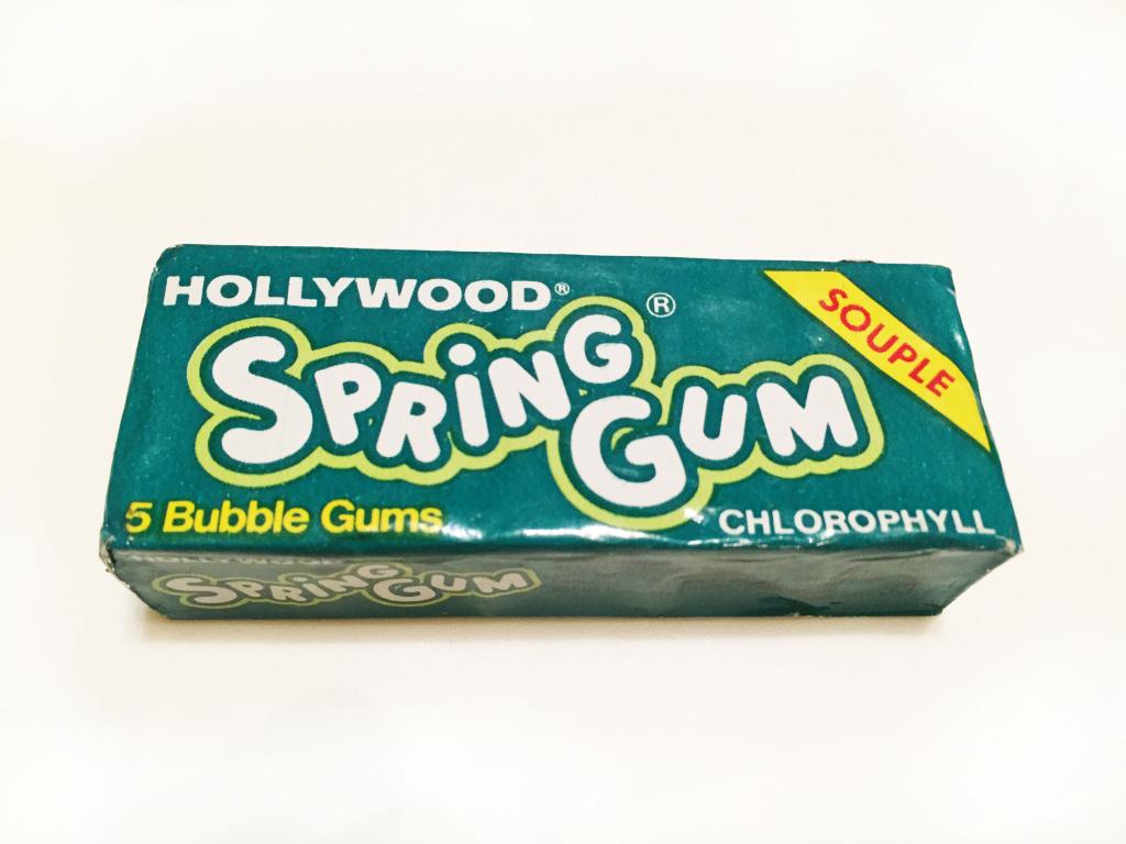 RAR 90-e. Жевательная резинка HOLLYWOOD - SPRING GUM - chlorophill ...