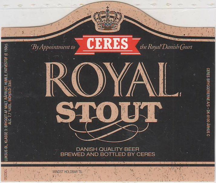 П/Э Дания Ceres Br Royal Stout 100250 Z28470W