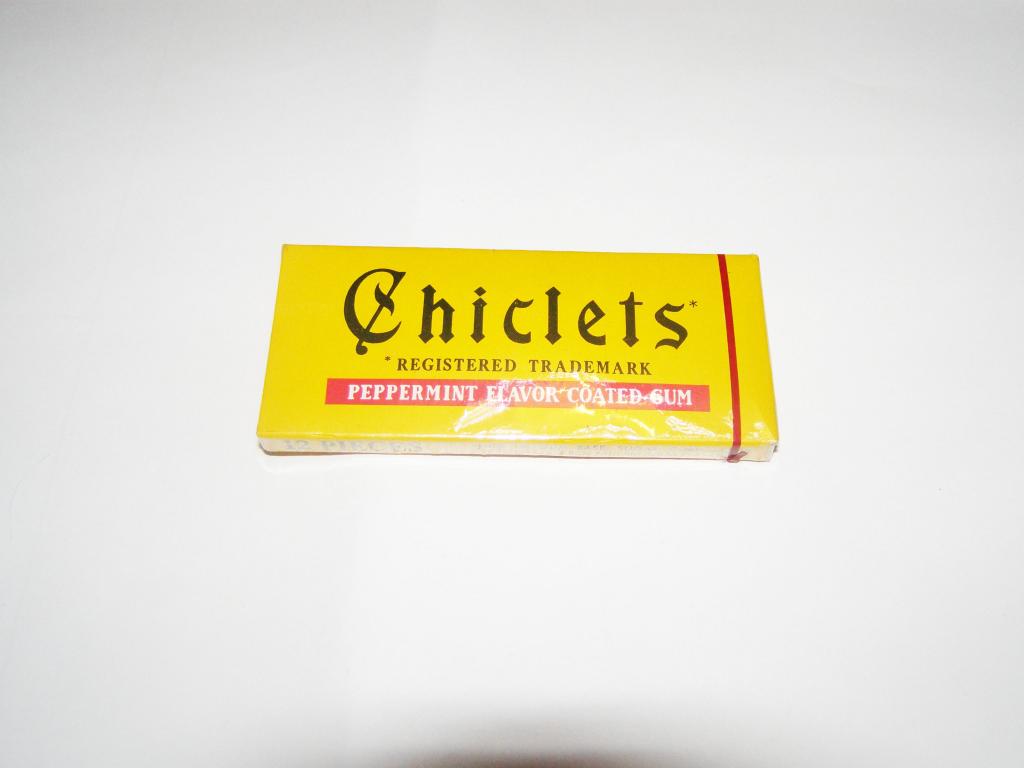 RAR 90-е. Жевательная резинка ADAMS - CHICLETS - PEPPERMINT (США ...