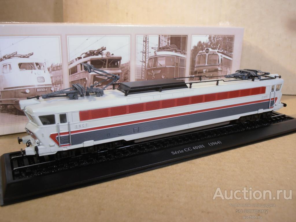Электровоз SERIE CC 40101 1964 Atlas 1:87 HO Легендарные локомотивы ZUG ...