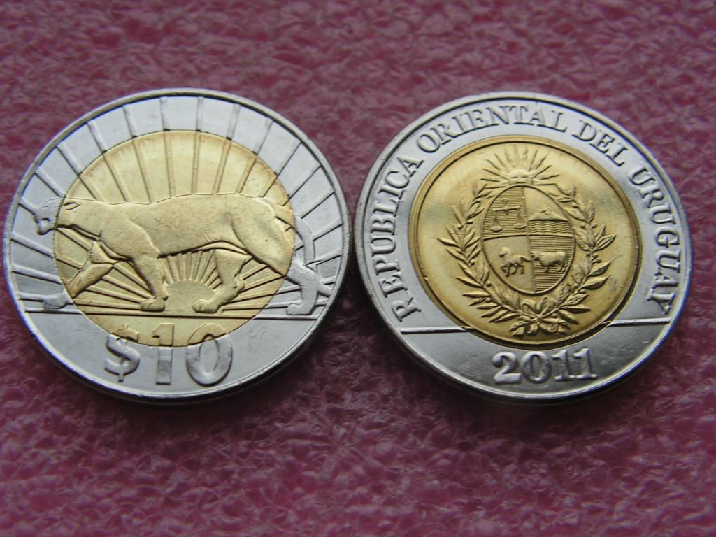 Уругвай 10 песо 2011 unc — покупайте на Auction.ru по выгодной цене. Лот из Самарская область ...
