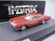 FORD Thunderbird Italian Fastback Concept 1963 Red 1:43 GLM Matrix USA ...