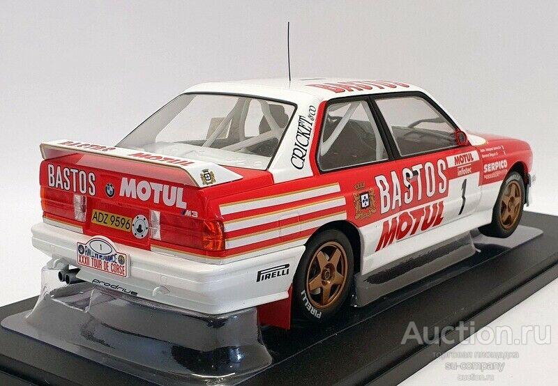 BMW M3 (E30) #1 «Bastos Motul» Beguin-Lenne Rally Tour de Corse 1988 1: ...