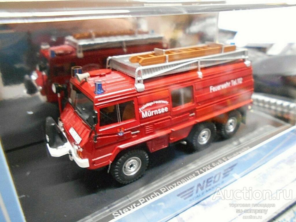 STEYR Puch Pinzgauer 712K 6x6 «Fire Brigade Murnsee» (пожарный) 1977 ...