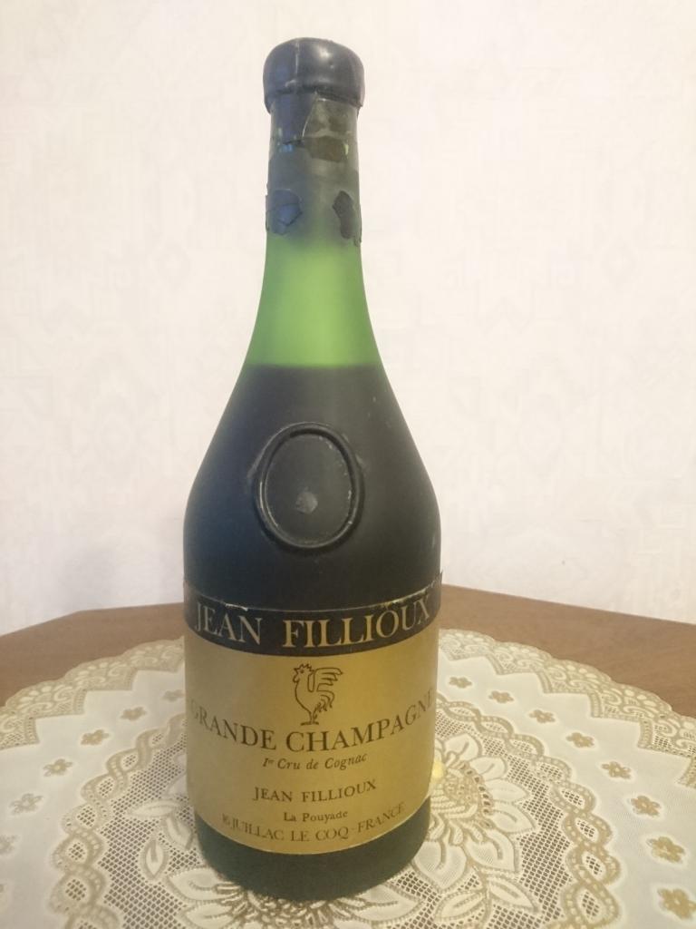 коньяк JEAN FILLIOUX "CEP D'OR" 60-е годы — покупайте на Auction.ru по ...