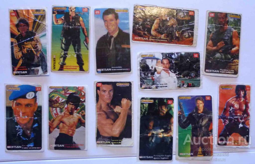 НАКЛЕЙКИ " COMMANDO " 12 ШТ — покупайте на Auction.ru по выгодной цене ...