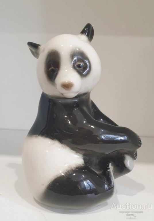 СТАТУЭТКА СССР " Панда". ФАРФОР. ЛФЗ — покупайте на Auction.ru по ...