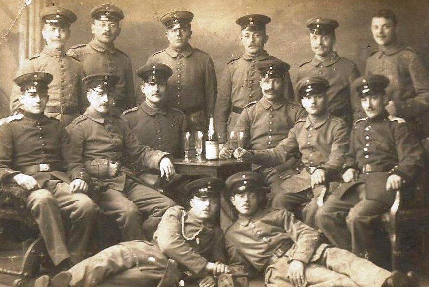 ПМВ Германия Империя Солдаты Офицеры Шампанское Шнур За Стрельбу ...