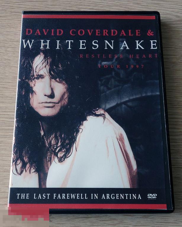Whitesnake - Restless Heart Tour '97 The Last Farewell In Argentina DVD ...