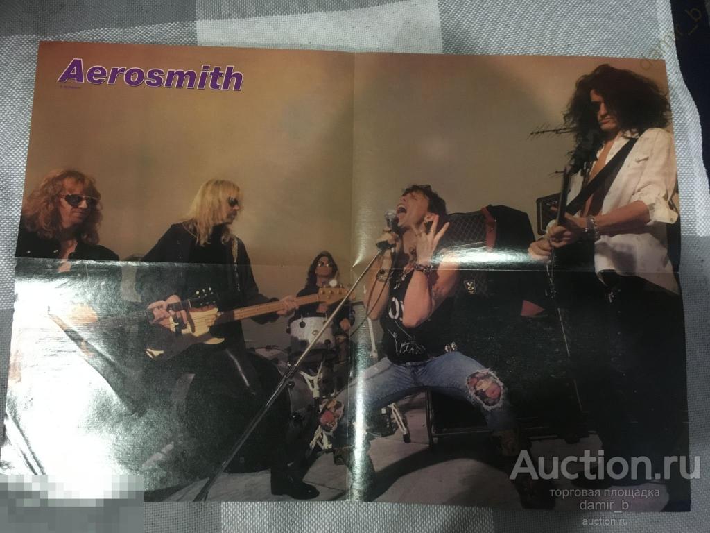 "Aerosmith"/ "AC/DC" - постер — покупайте на Auction.ru по выгодной ...