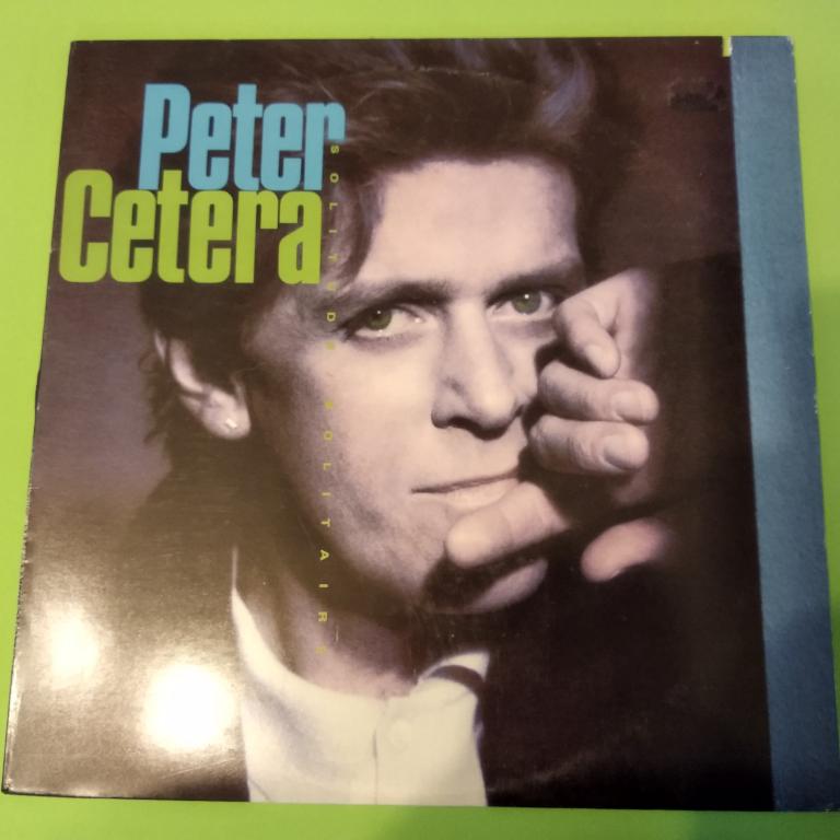 PETER CETERA"Solitude/Solitaire" 1986/Warner Bros. Records/USA inner EX ...