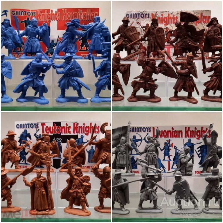 СОЛДАТИКИ. РЫЦАРИ ТЕВТОНЫ ЛИВОНЦЫ ГОСПИТАЛЬЕРЫ ТАМПЛИЕРЫ 11-13 ВЕК ...