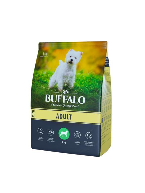 Сухой корм Mr.Buffalo ADULT MINI для собак мелких пород ягненок 2кг Mr ...