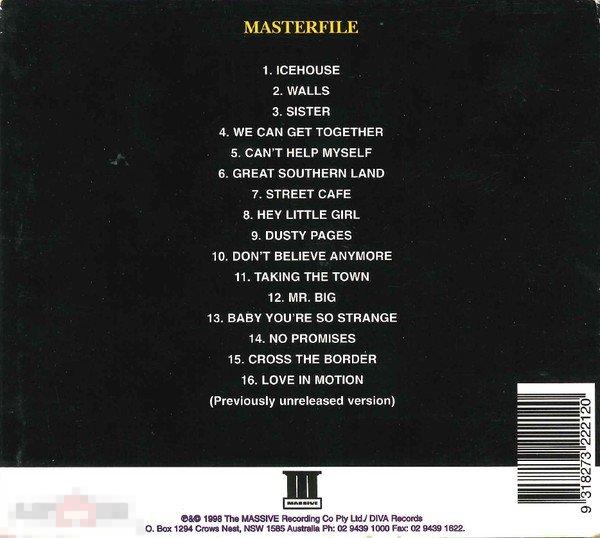 Icehouse ‎– Masterfile - Best of _ made in Australia 1998 2CD ...