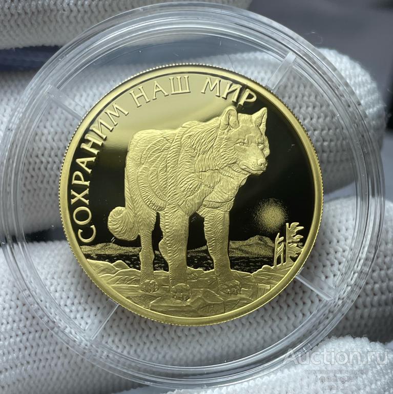 100 рублей 2020 Полярный Волк золото — покупайте на Auction.ru по выгодной цене. Лот из Москва ...