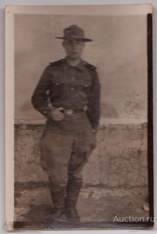 Воин туркестанец Панама для жарких районов СССР фото Солдат рядовой ...