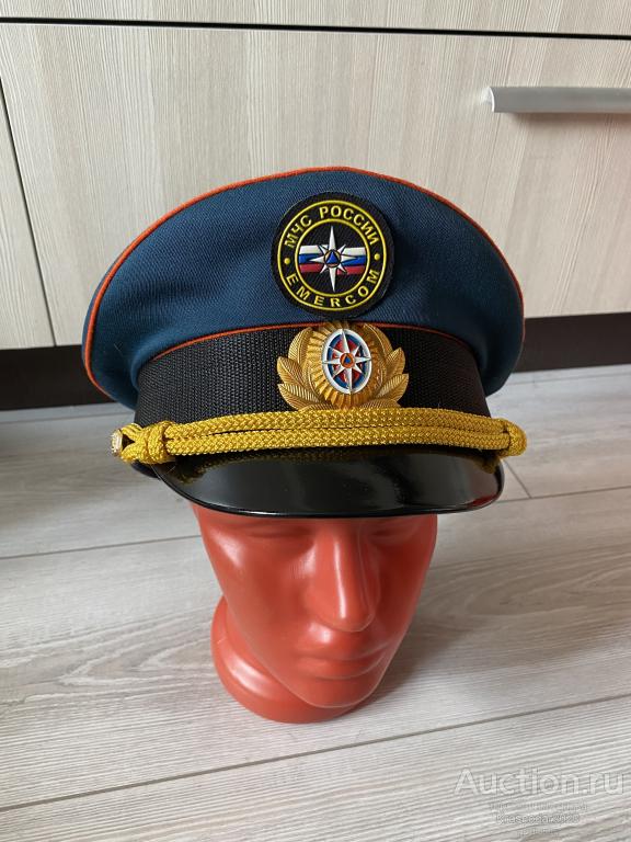Фуражка для офицеров МЧС России. Размер 60. — покупайте на Auction.ru ...