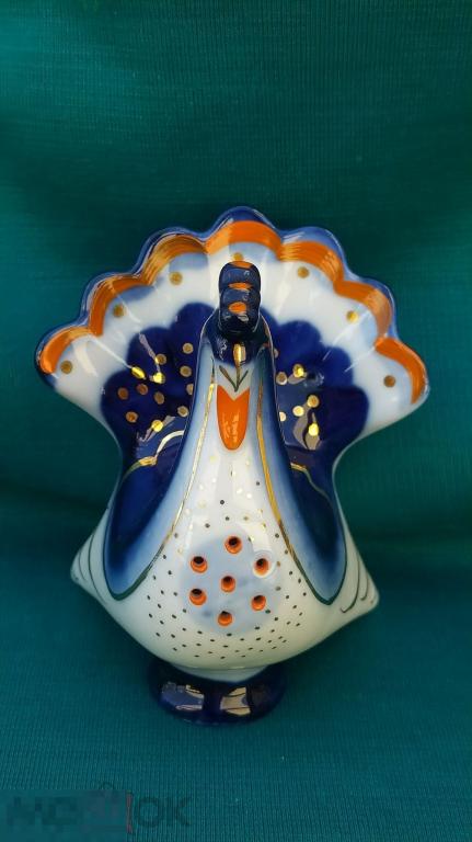 Фарфоровая Солонка Индюк СССР (made in USSR) — покупайте на Auction.ru ...
