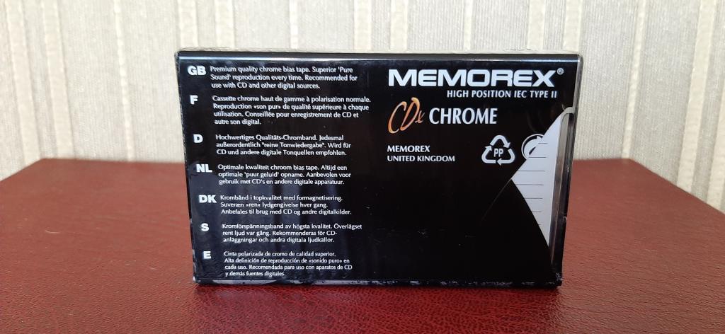 Аудиокассета MEMOREX CDx Chrome 90 редкая — покупайте на Auction.ru по выгодной цене. Лот из ...