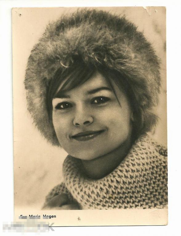 Актриса Ева-Мария Хаген. Прогресс. ГДР 1963 г. — покупайте на Auction.ru по выгодной цене. Лот ...