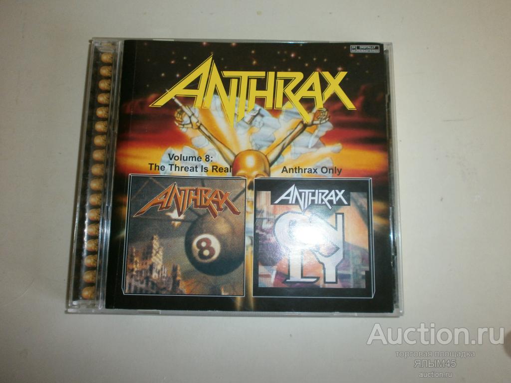 ANTHRAX Volume 8 The Threat Is Real / Anthrax Only CD Метал ...