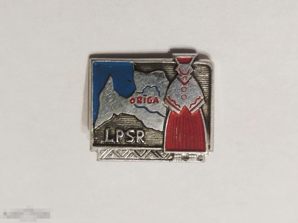 Значок "Origa. LPSR" — покупайте на Auction.ru по выгодной цене. Лот из ...