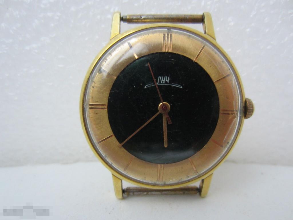 Часы Луч позолоченные СССР — покупайте на Auction.ru по выгодной цене ...