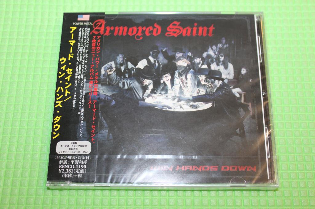 Armored Saint / Win Hands Down 15 / Japan — покупайте на Auction.ru по ...