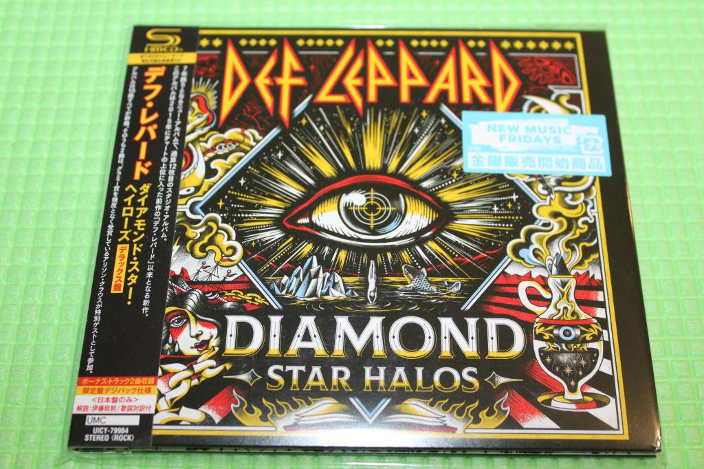 Def Leppard / Diamond Star Halos 22 / Japan SHM Digipack — покупайте на ...