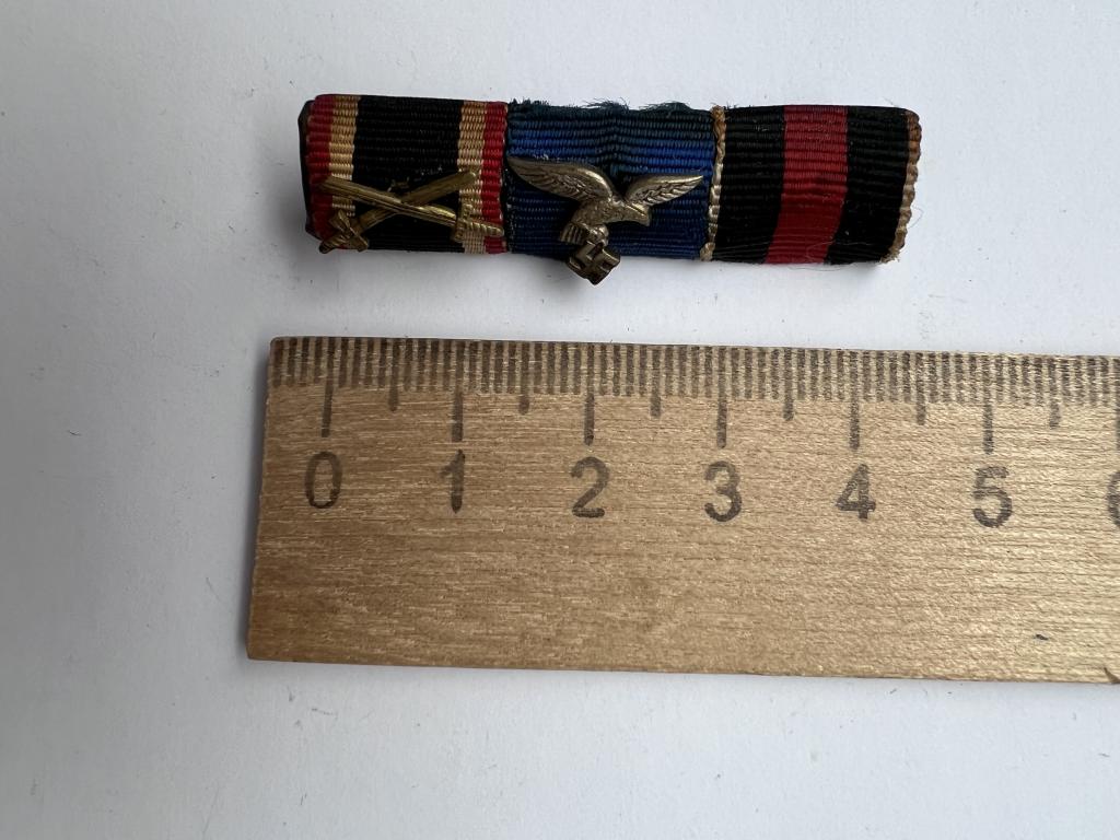 Орденская планка - знак, медаль, орден, миниатюра с 1 WK (ПМВ), 3 рейх ...