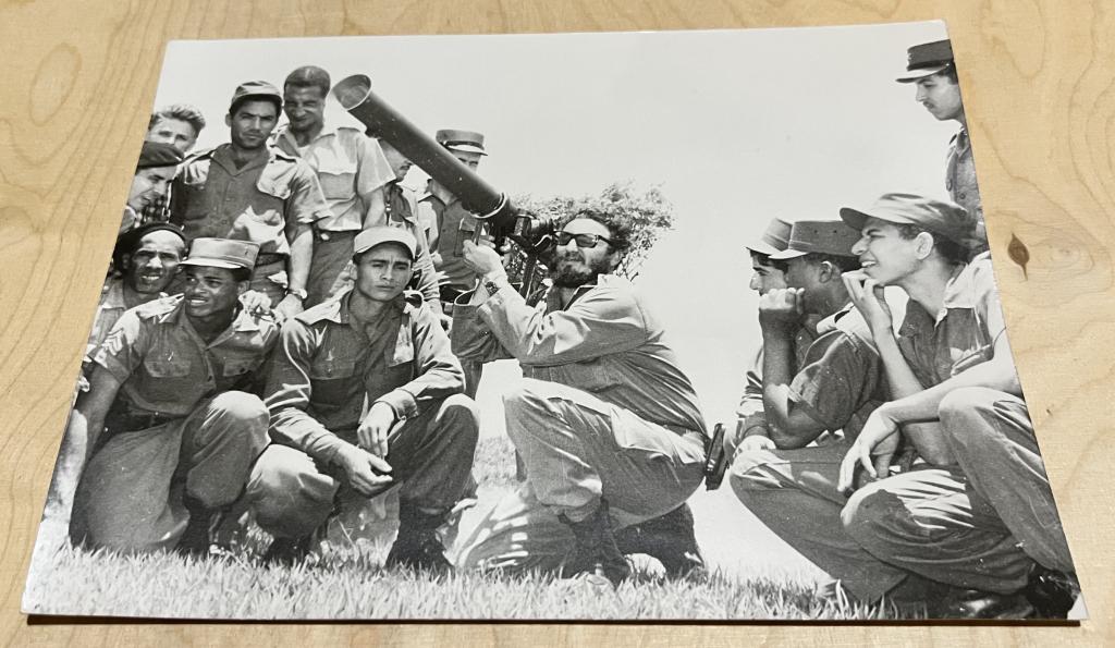 Куба Редкое Фото Армия FIDEL CASTRO Фидель Кастро BAZOOKA CANNON Базука ...