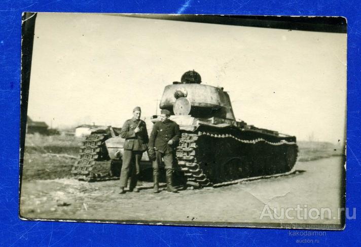 Вторая мировая война. Советский тяжелый танк КВ-1 обр. 1942 г. пушка ...