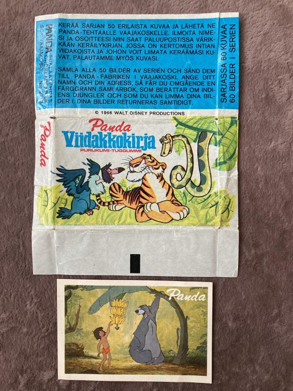 Viidakkokirja Panda 1966 Walt Disney Finland комплект rare — покупайте на Auction.ru по выгодной ...