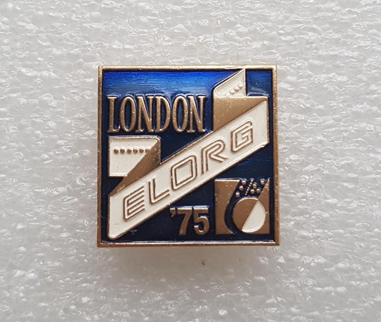 ELORG LONDON 75 ЭЛОРГ Лондон Великобритания 1975 СССР Внешторг ...