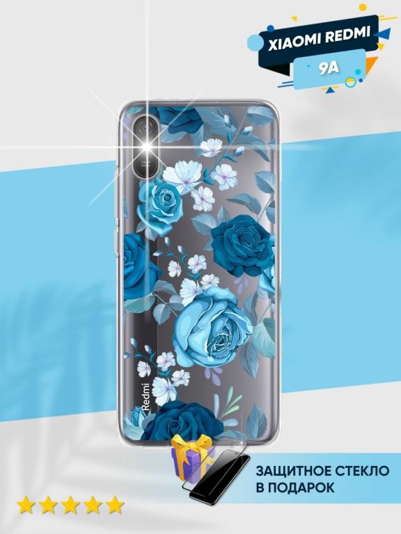 Xiaomi Redmi 9A, 9 a, Чехол на Redmi 9A, Прозрачный силиконовый чехол ...