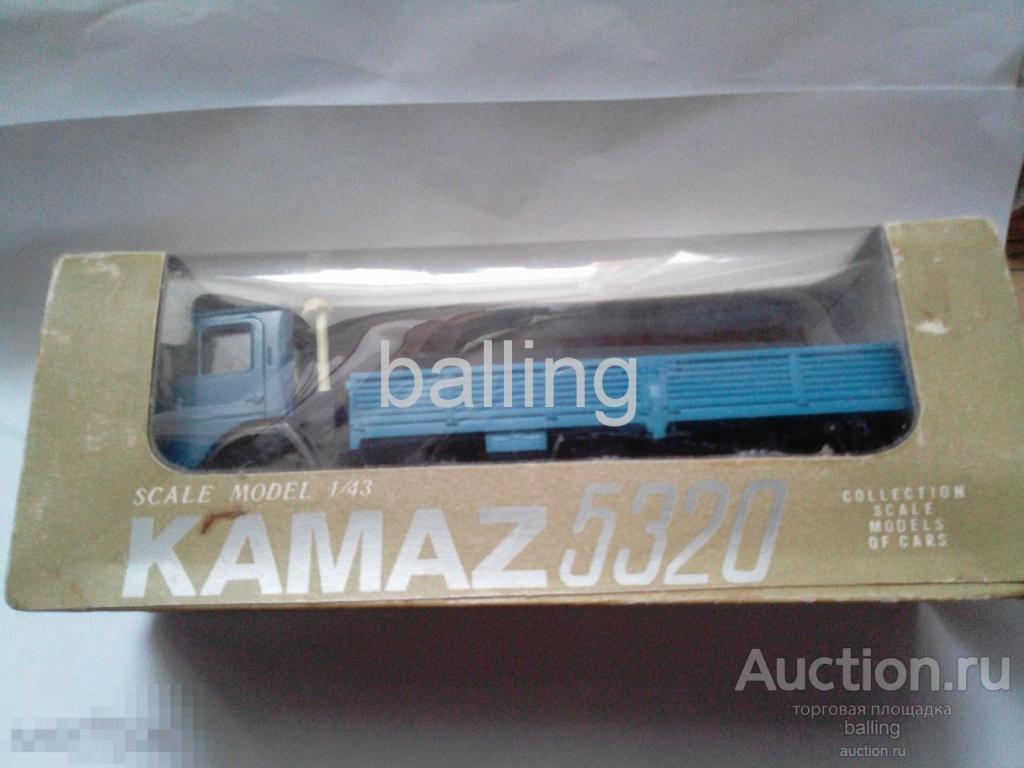 модель 1 : 43 камаз 5320 ранний — покупайте на Auction.ru по выгодной ...