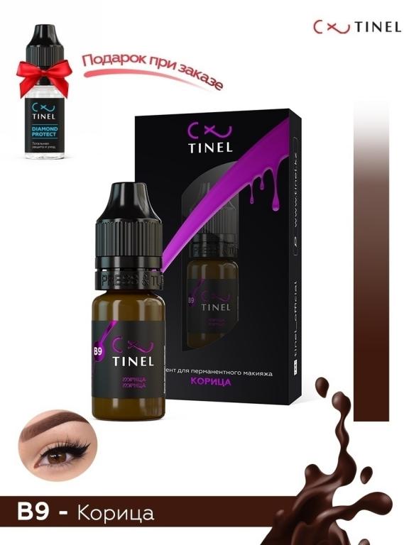 Tinel, Пигмент Тинель (Tinel) - для татуажа бровей, 10 мл Tinel ...