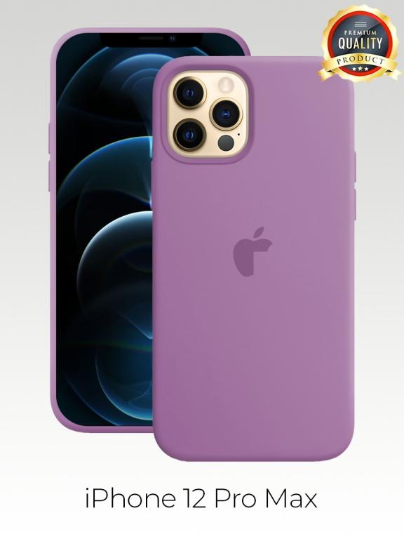 Силиконовый чехол для apple Iphone 12 Pro Max , айфон 12 про макс ...