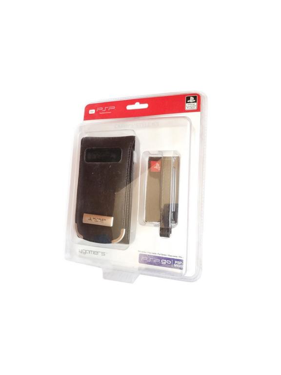 Комплект для PSP Go Carry',n',Style Kit (Кожаный премиум чехол, Ремешок ...