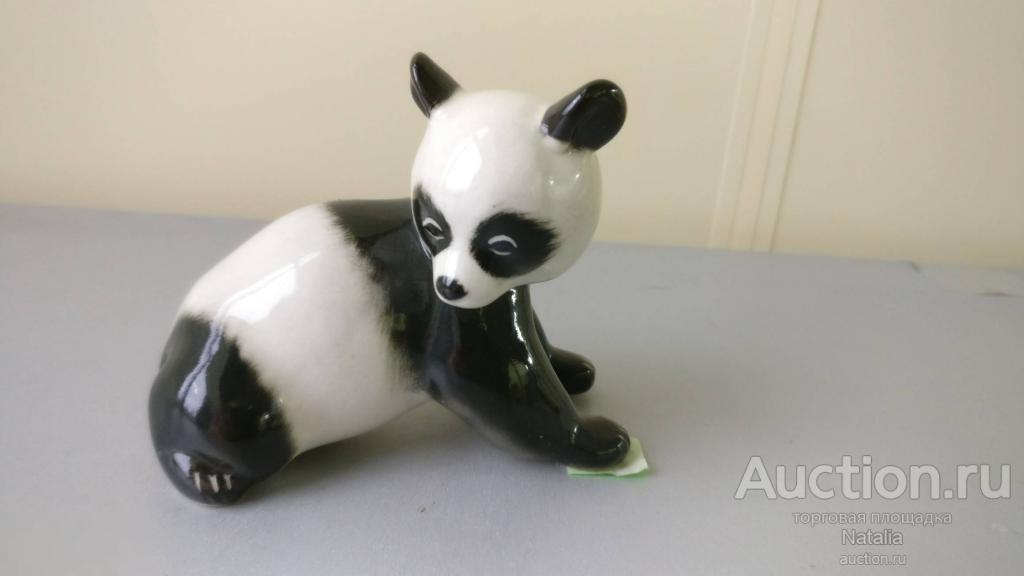 Панда статуэтка, фарфор ЛФЗ #1 — покупайте на Auction.ru по выгодной ...