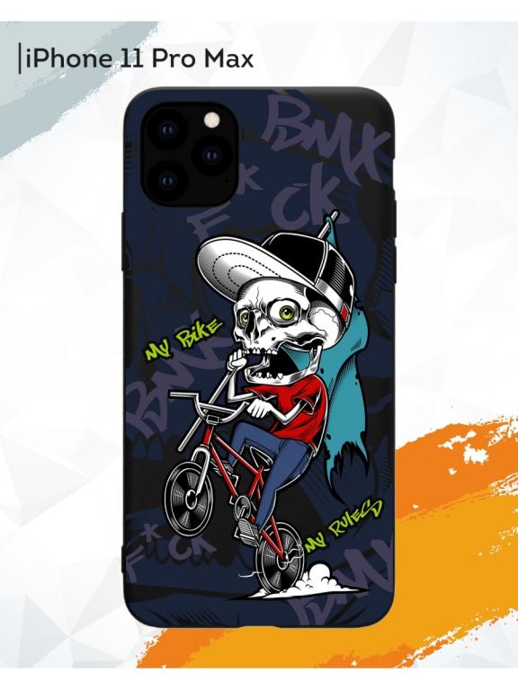 Силиконовый чехол на Apple iPhone 11 Pro Max для Айфон 11 Про Макс ...