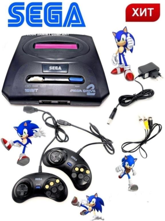 Сега, Игровая консоль Sega Mega Drive 2 ТЕлеПУзиК. — покупайте на ...