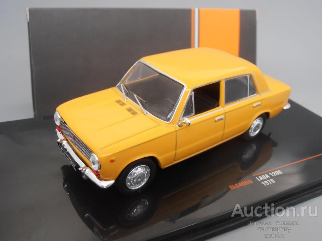 ВАЗ-2101 «Жигули» 1970 желтый 1:43 metal IXO IST металл LADA 1200 ...
