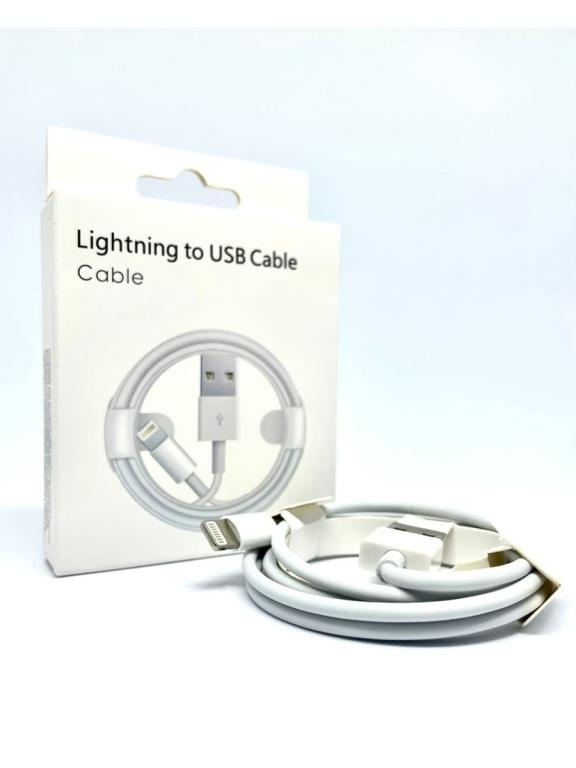 Кабель для зарядки айфона Lightning - USB 1м, зарядка для айфона 1м ...