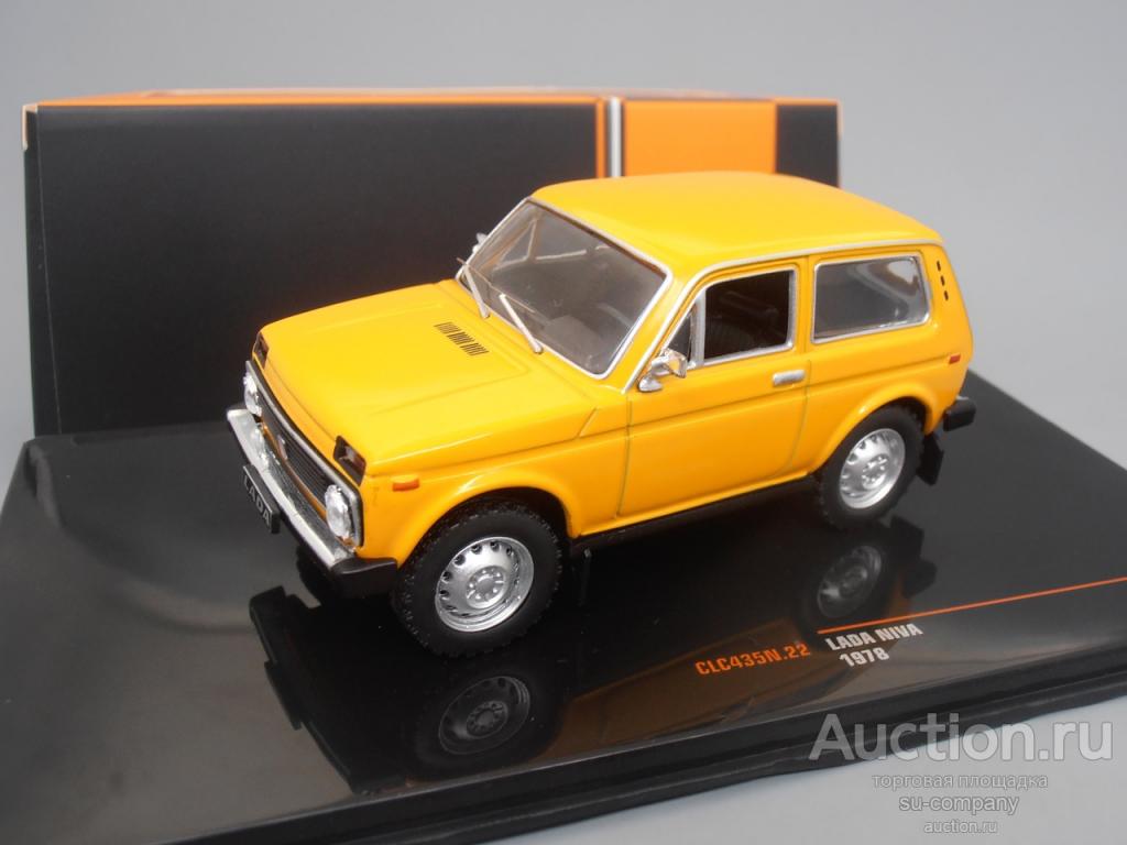 ВАЗ 2121 «НИВА» 4х4 1978 Желтая 1:43 metal IXO IST металл LADA NIVA ...