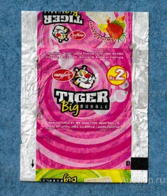 Обертка Tiger Big BUBBLE / Mayfair / Pakistan / Пакистан — покупайте на ...